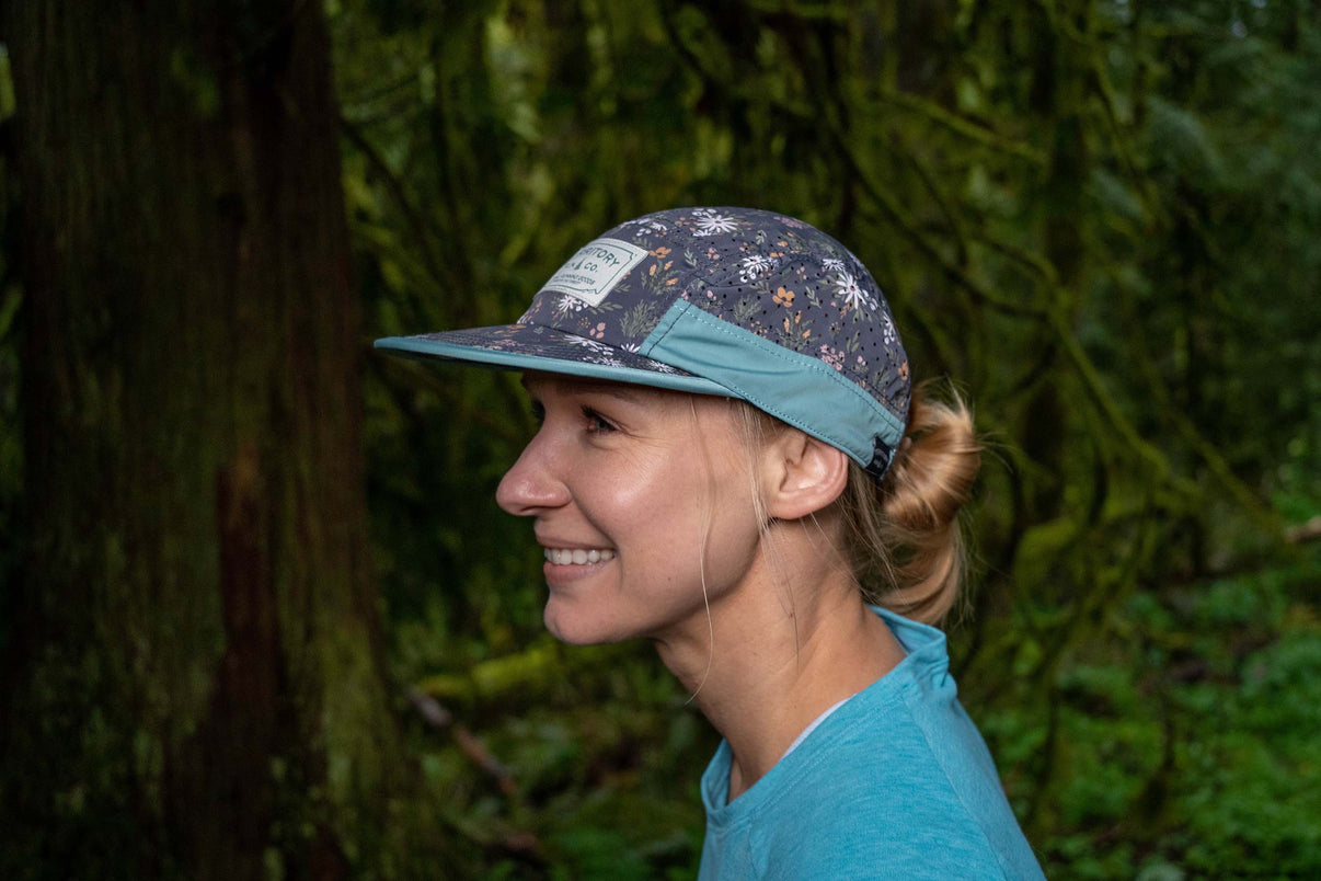 Trail Running Hat | Long Haul Cap by Territory Run Co. | Wildflowers