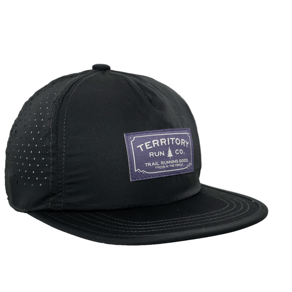The All Day Cap- Black – Territory Run Co.